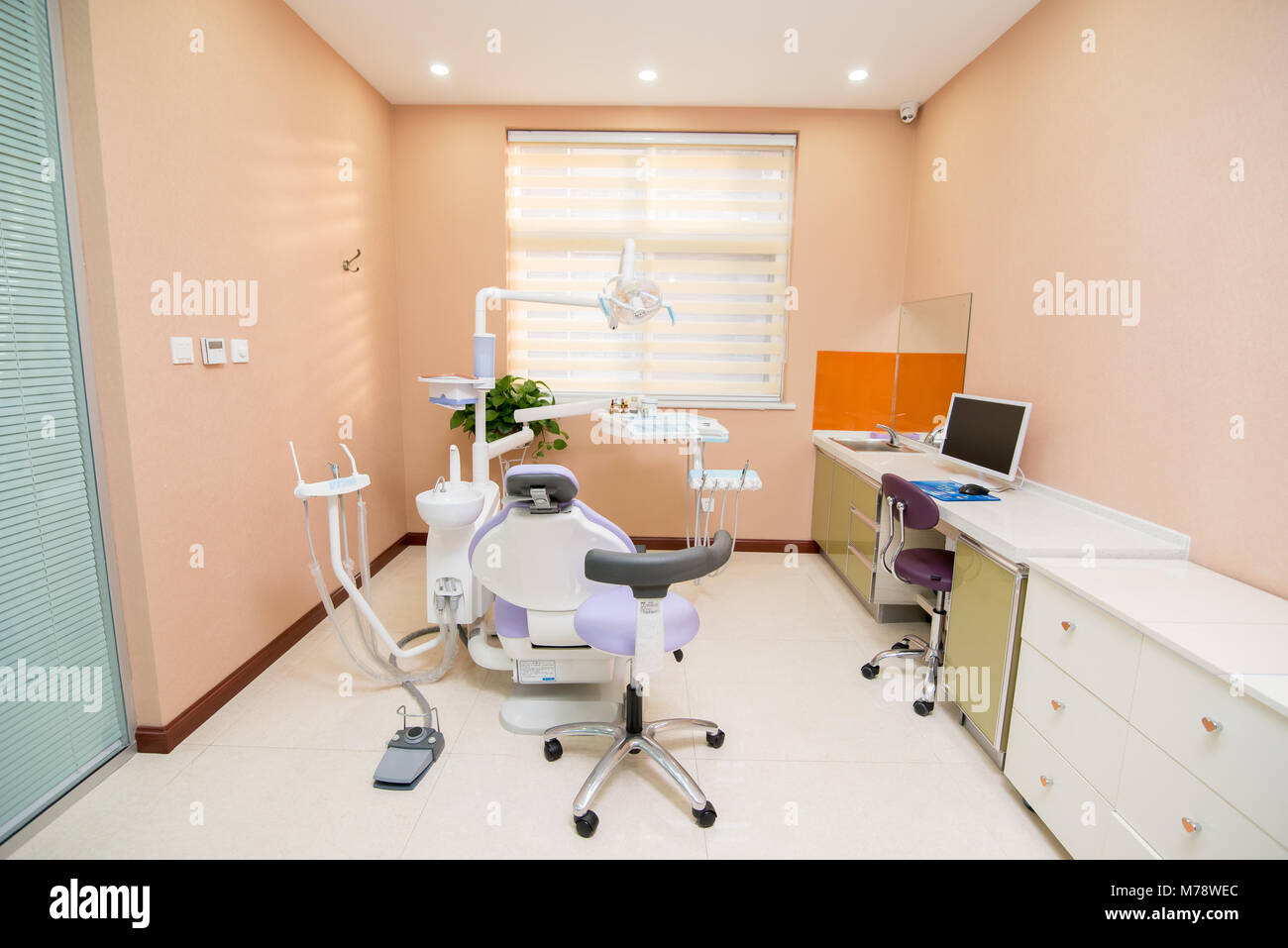 Interior of a dental clinic Stock Photo - Alamy