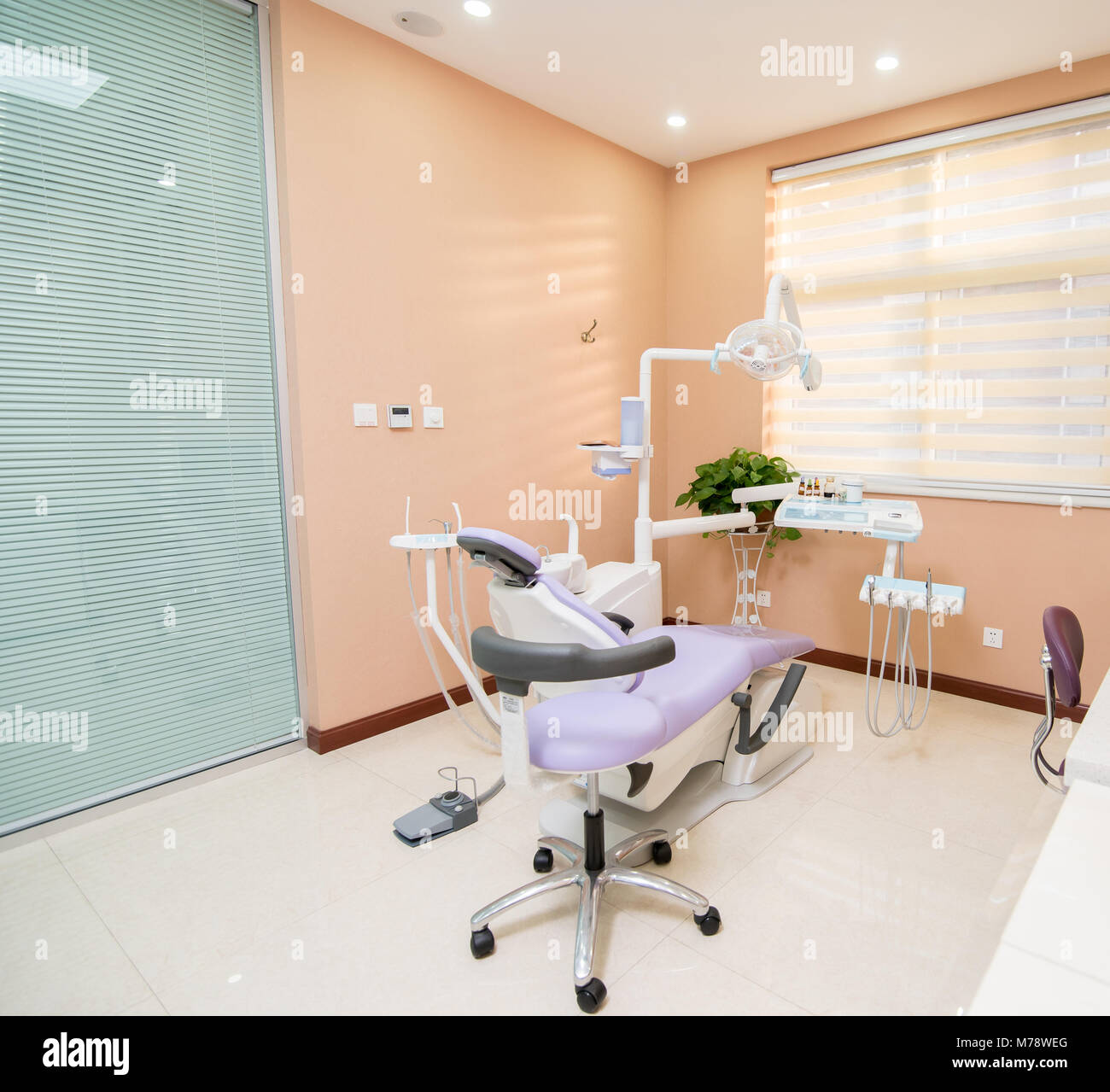Interior of a dental clinic Stock Photo - Alamy