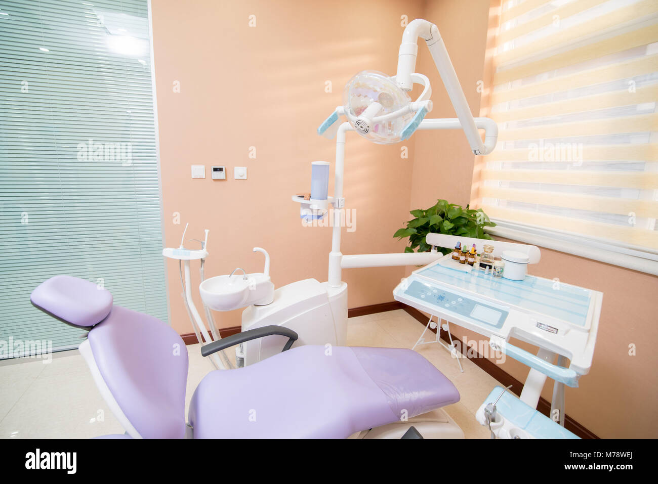 Interior of a dental clinic Stock Photo - Alamy