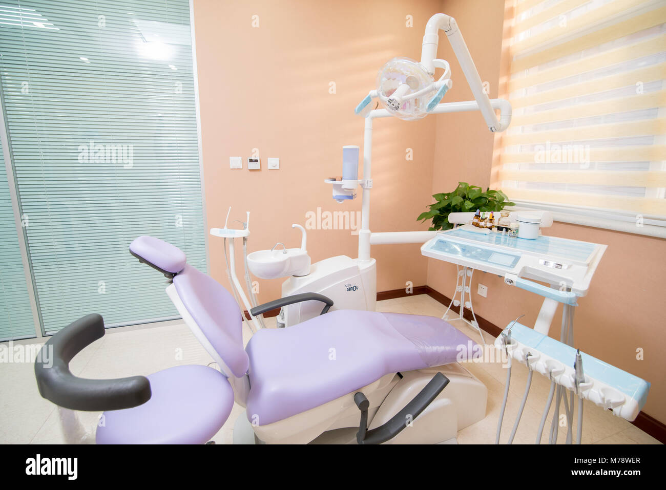 Interior of a dental clinic Stock Photo - Alamy