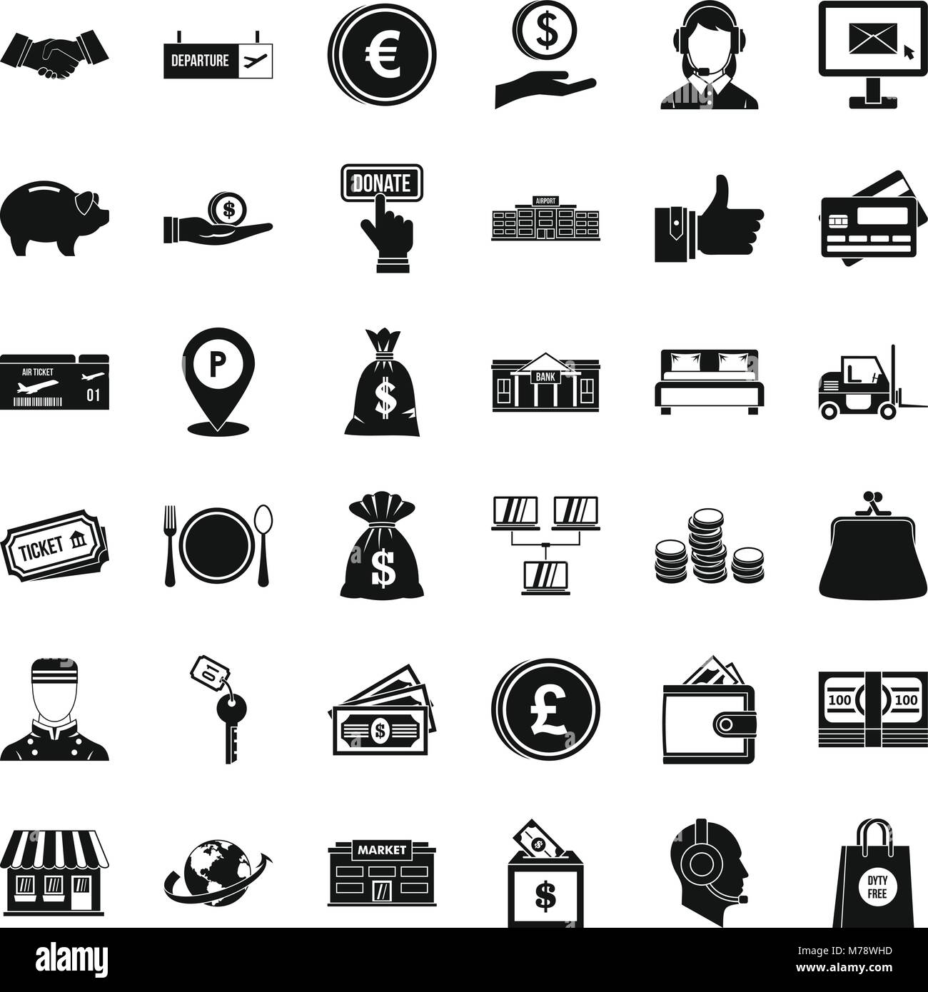 Money motivation icons set, simple style Stock Vector Image & Art - Alamy