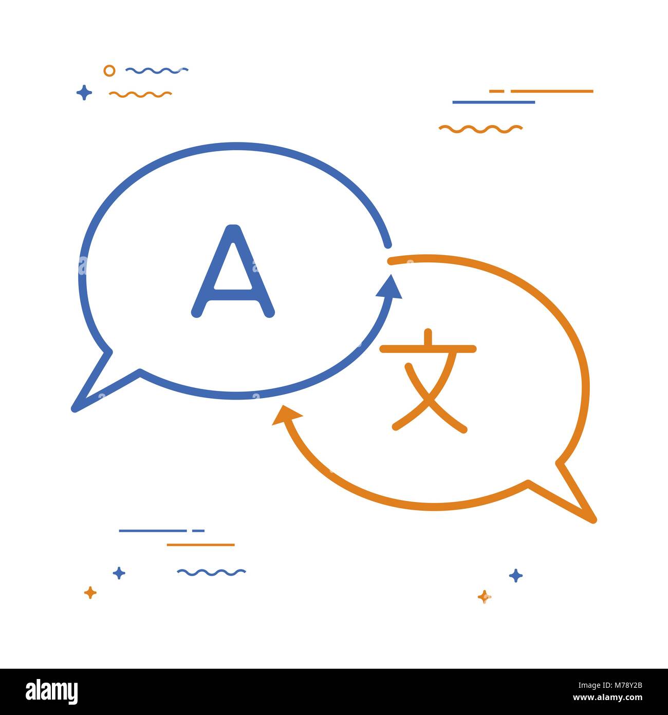 Vocabulary vector vectors hi-res stock photography and images - Alamy