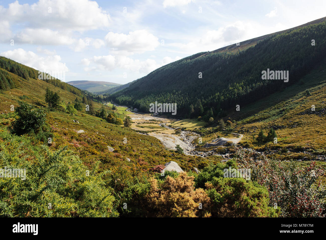 Beautiful mountain valley landscape hi-res stock photography and images ...