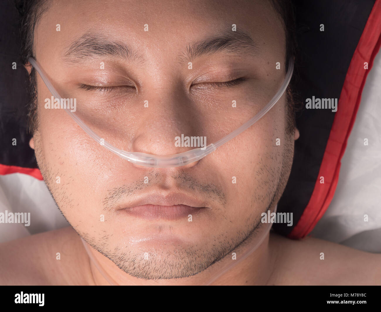 Oxygen mask closeup hi-res stock photography and images - Alamy