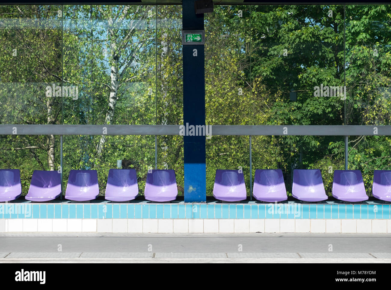 RER A train station Stock Photo - Alamy