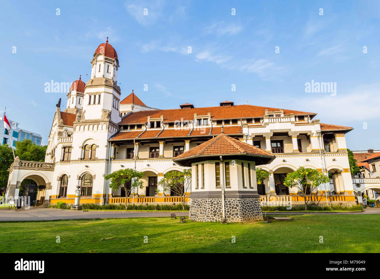 Lawang Sewu building in Semarang, Central Java, Indonesia Stock Photo ...