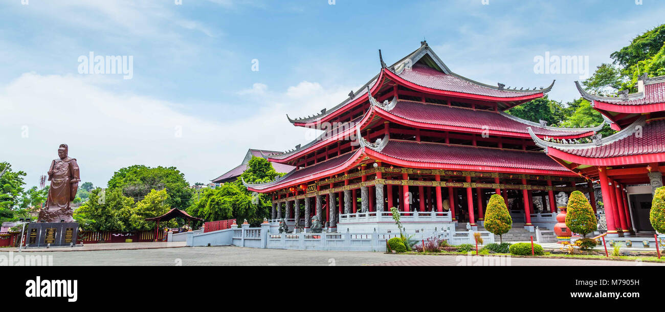 Temple Semarang Java Stock Photo - Alamy