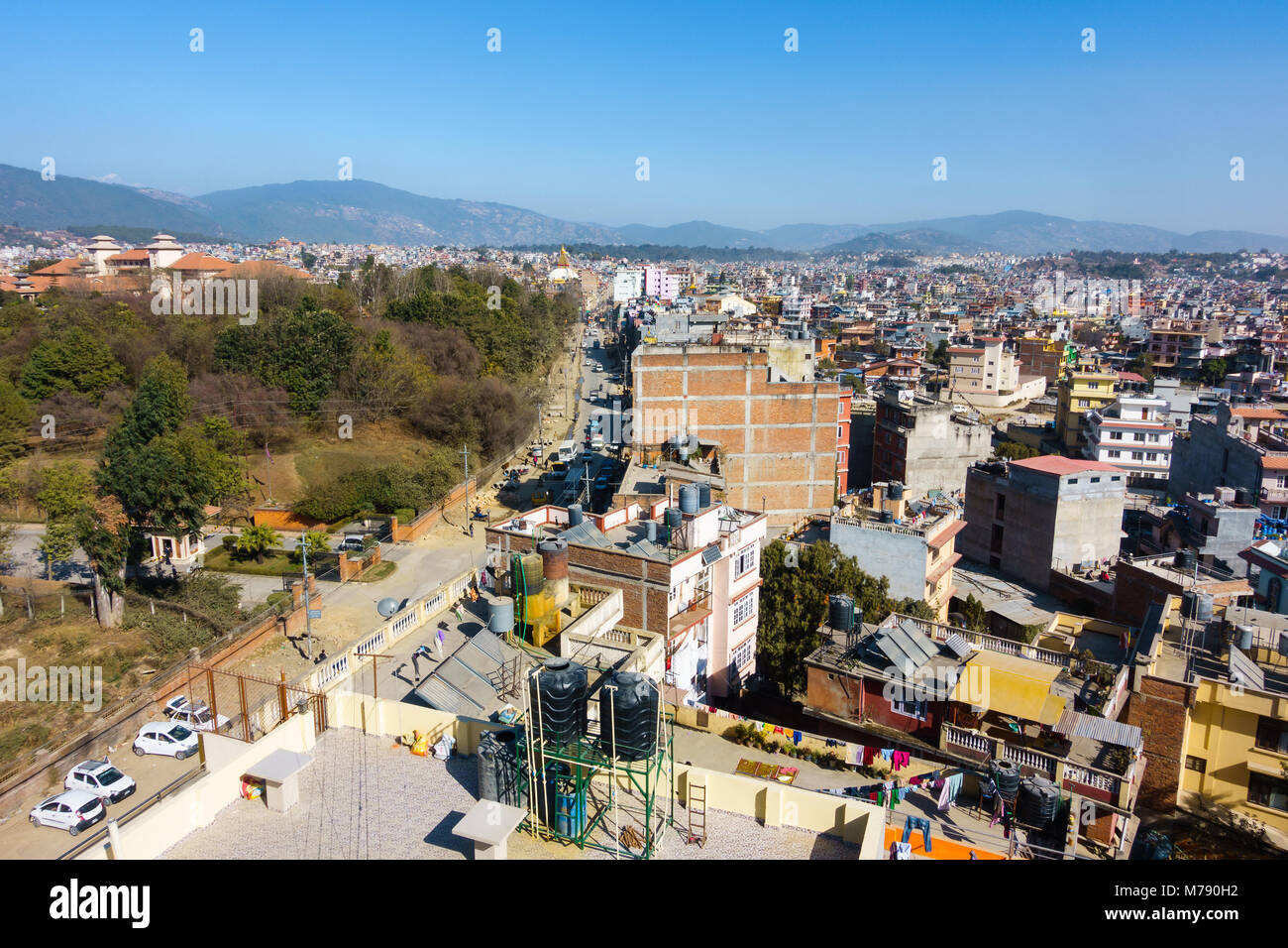 Road from kathmandu in nepal hi-res stock photography and images - Alamy