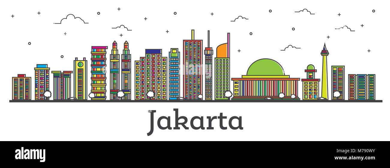 Jakarta vector hi-res stock photography and images - Alamy