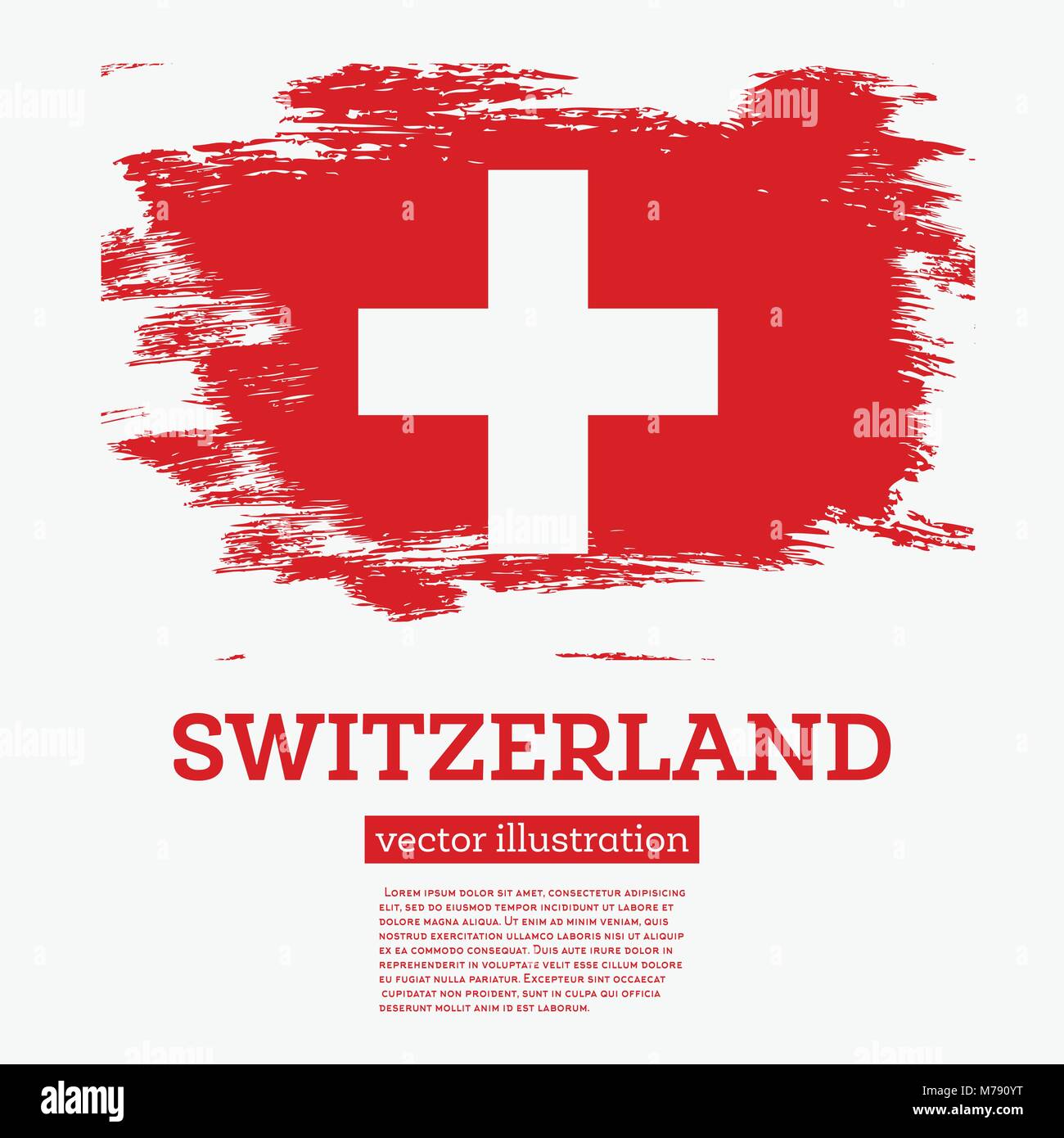 Switzerland sign Stock Vector Images - Alamy