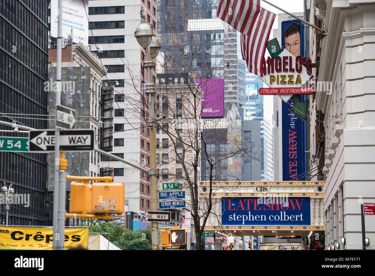 Times Square area, Manhattan, New York City Stock Photo - Alamy