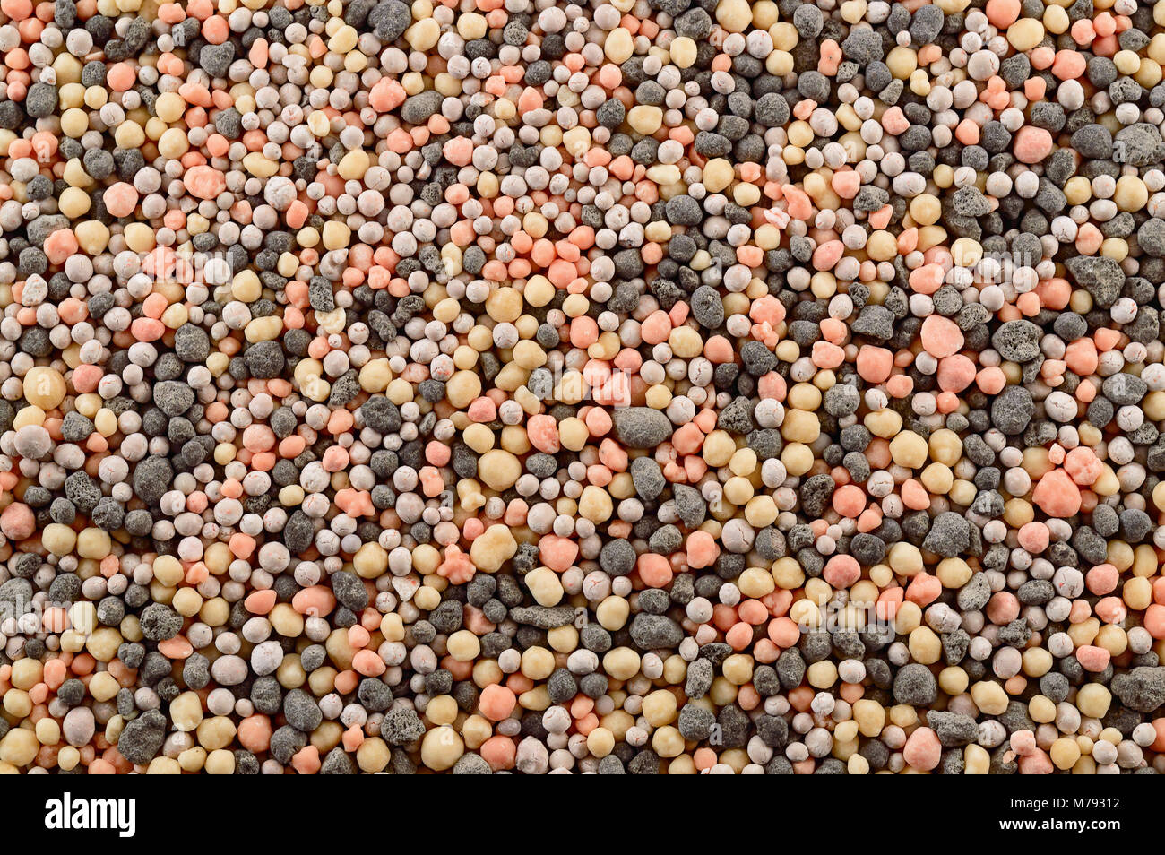 Mineral fertilizers granules. Background Stock Photo - Alamy