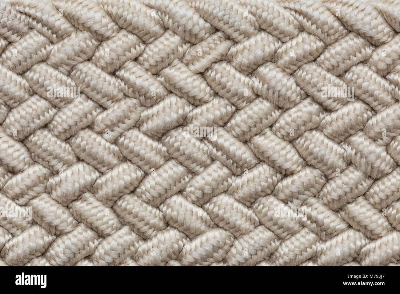 Close-up wicker material texture. Braided thread structure Stock Photo ...