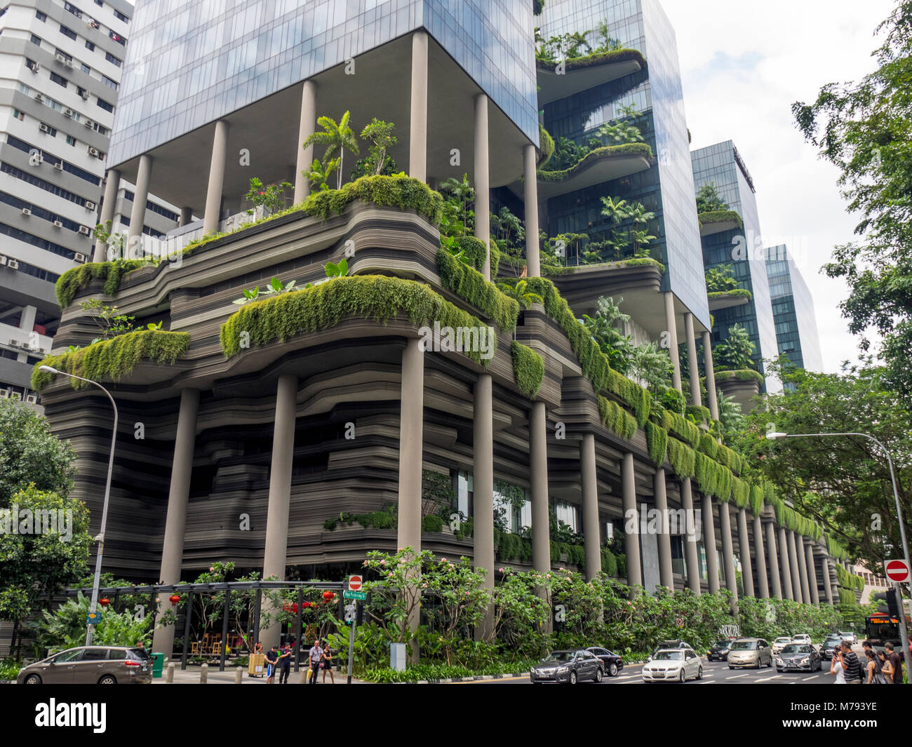 The Parkroyal on Pickering hotel utilizing green technology with the ...