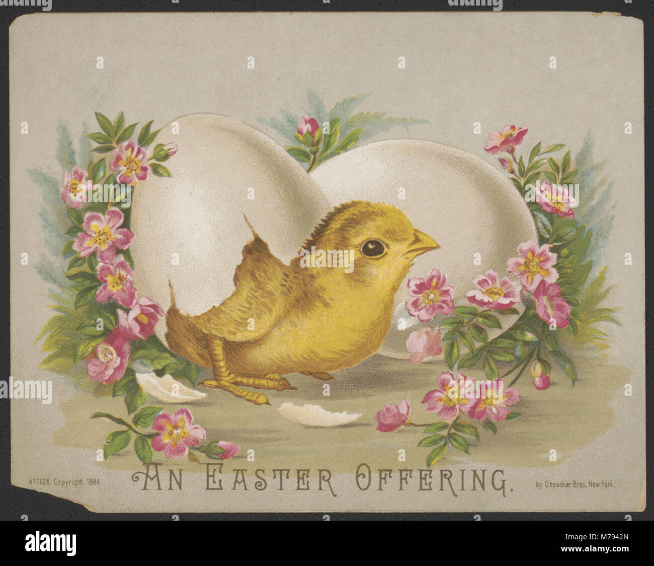 This image depicts an Easter offering, a religious act performed during ...