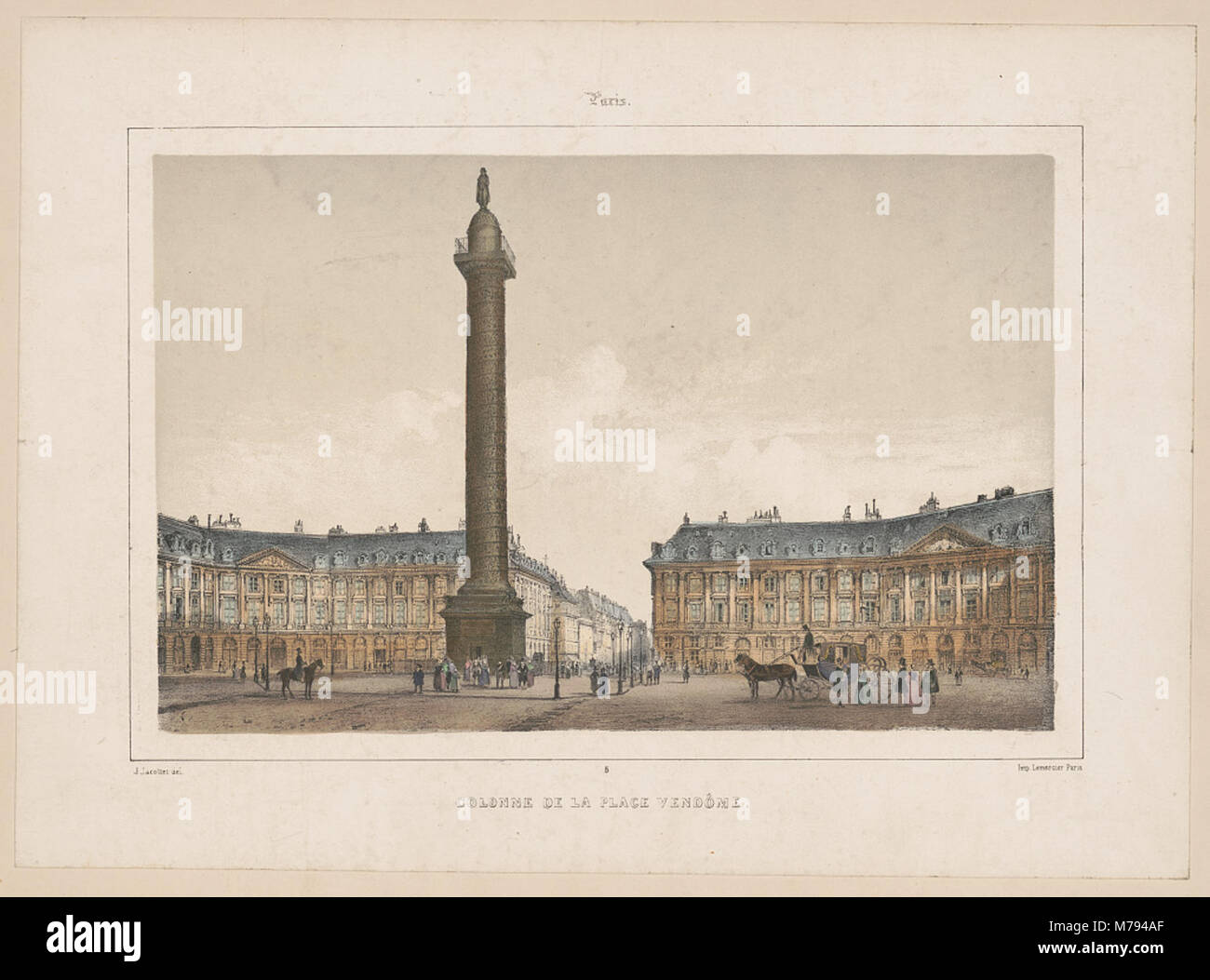 This image showcases the Column of Place Vendôme in Paris, highlighting ...