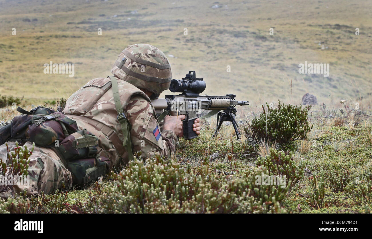 This image shows the Household Division stationed on the Onion Range ...