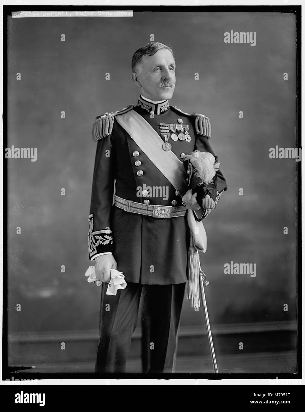 George Barnett served as a General in the U.S. Army, known for his ...