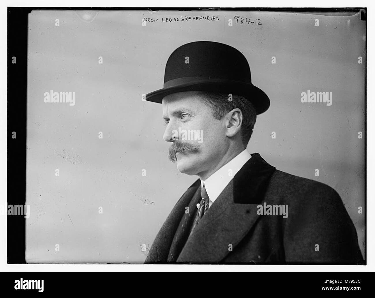 A portrait of Baron Leo de Graffenreid, a European aristocrat from the ...