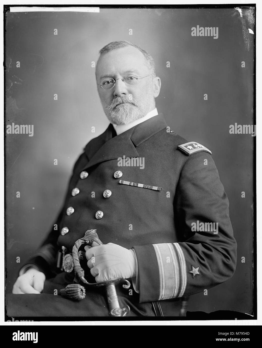 A portrait of Admiral E.B. Barry, a notable figure in the U.S. Navy ...