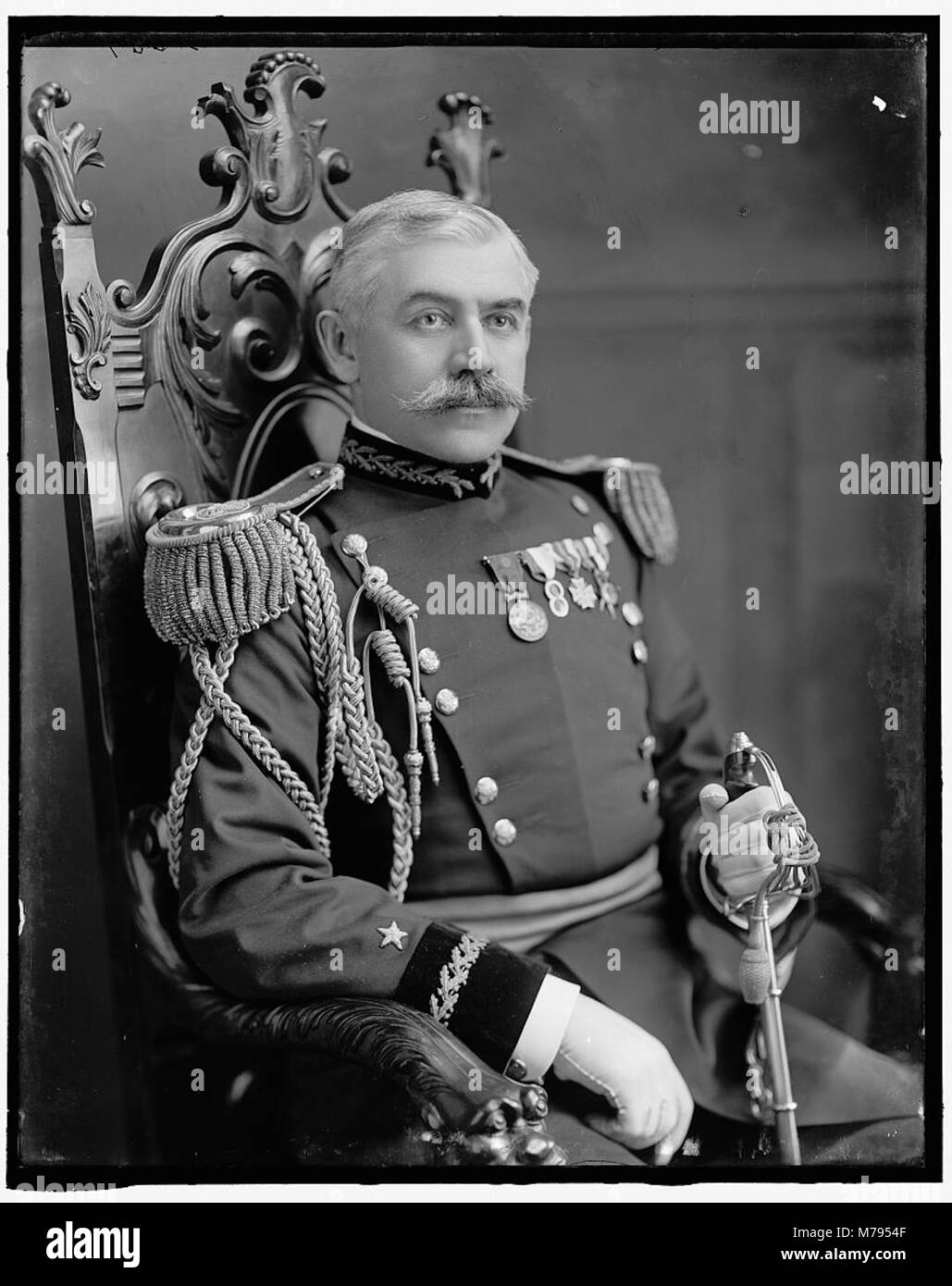 A portrait of General T.H. Barry, capturing his significance in ...