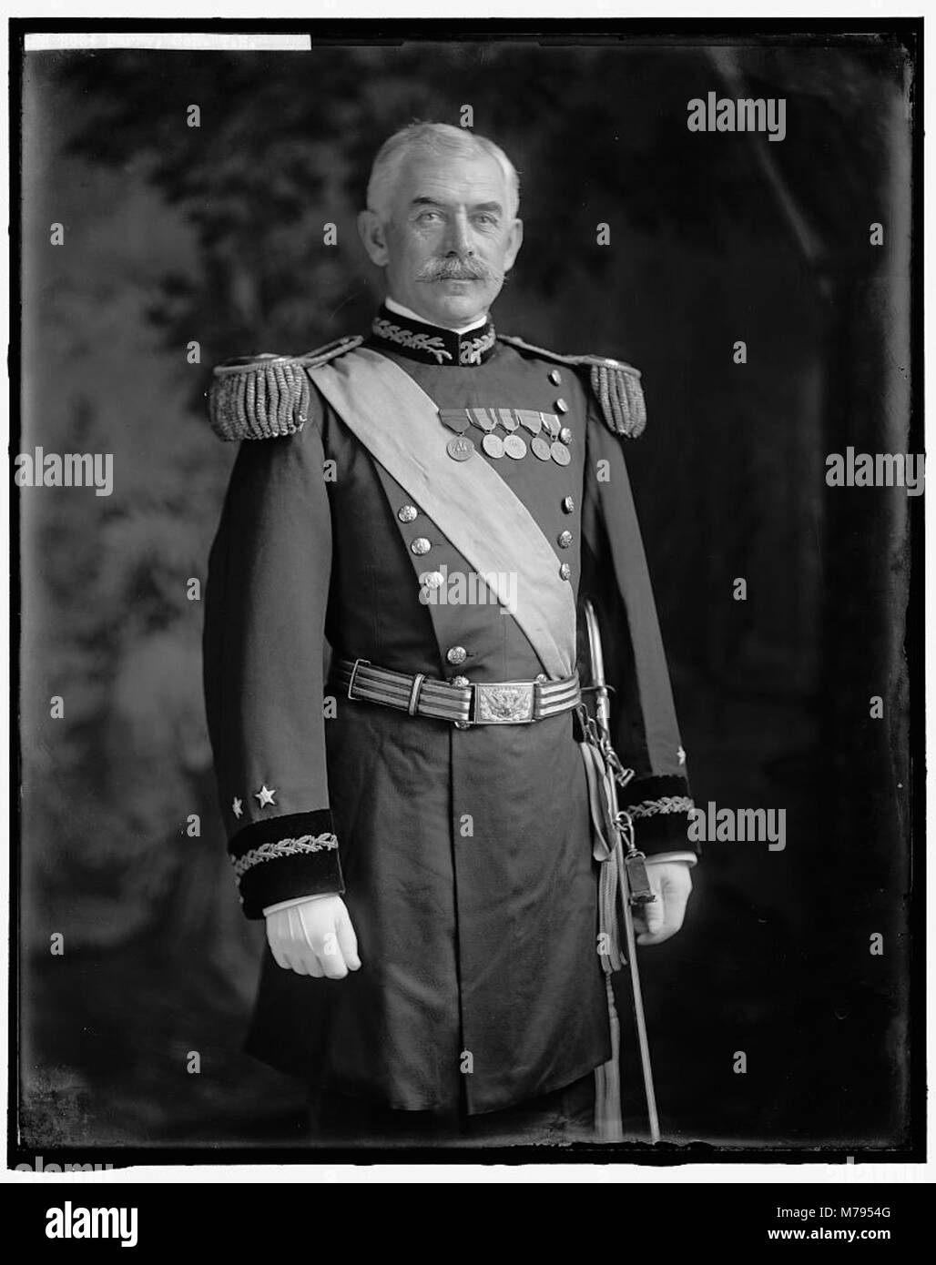 A portrait of General T.H. Barry, part of the Library of Congress ...