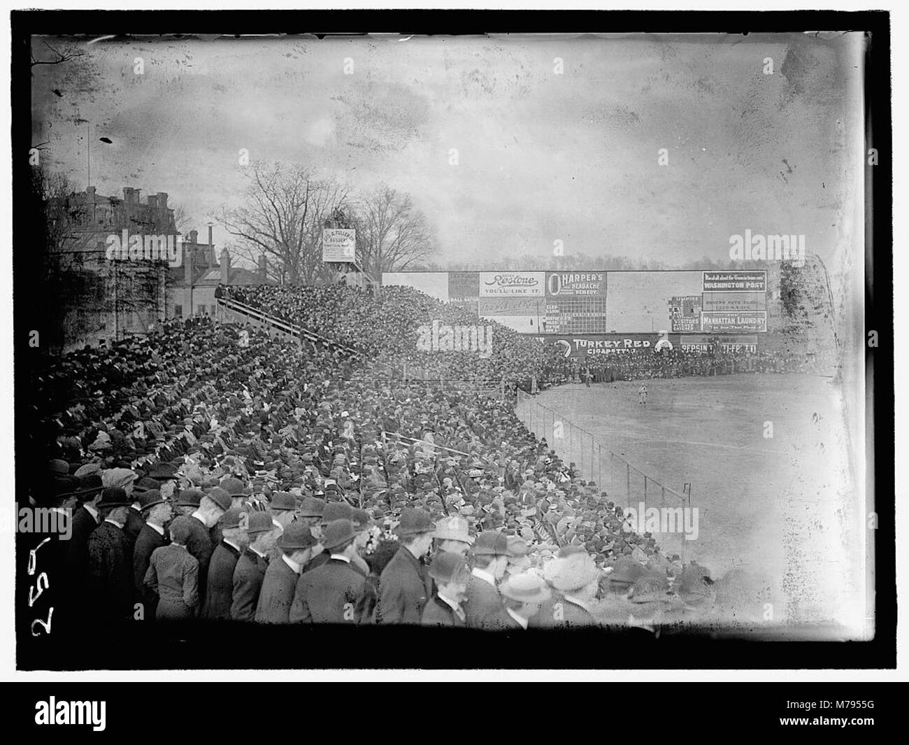 This image captures a professional baseball game in action, showing ...