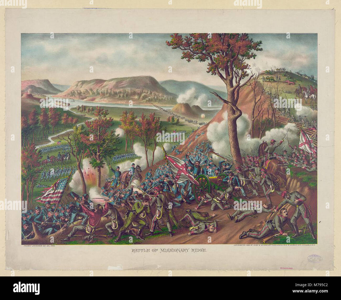 The Battle of Missionary Ridge, fought from November 23-25, 1863, was a ...