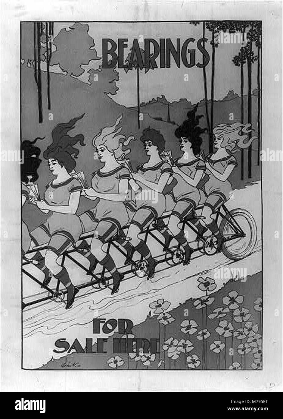 This image shows a promotional advertisement for bearings available for ...