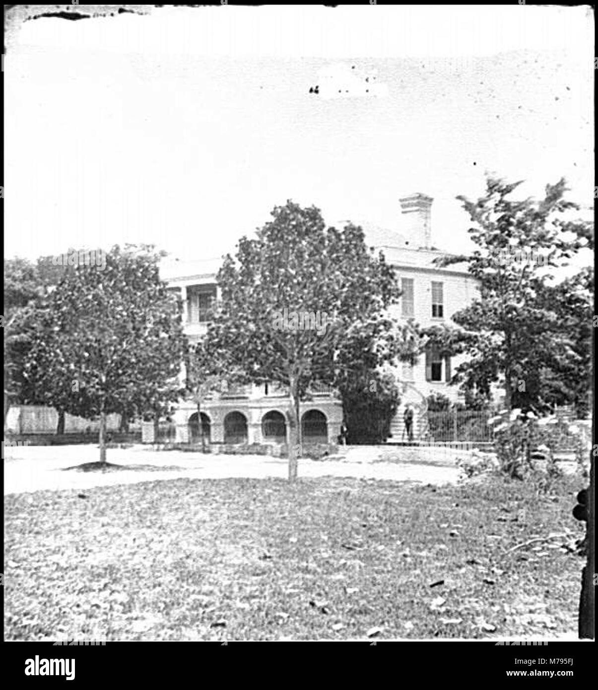 This image depicts Robert Barnwell Rhett’s house in Beaufort, South ...