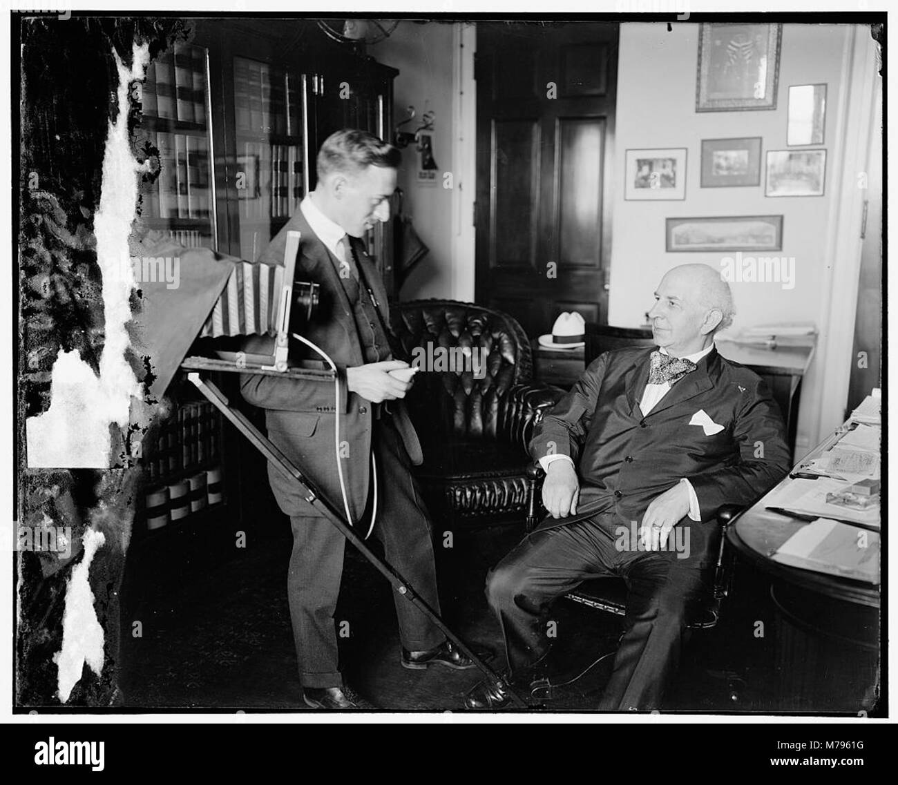 Benjamin Gray is photographed capturing an image of Representative ...