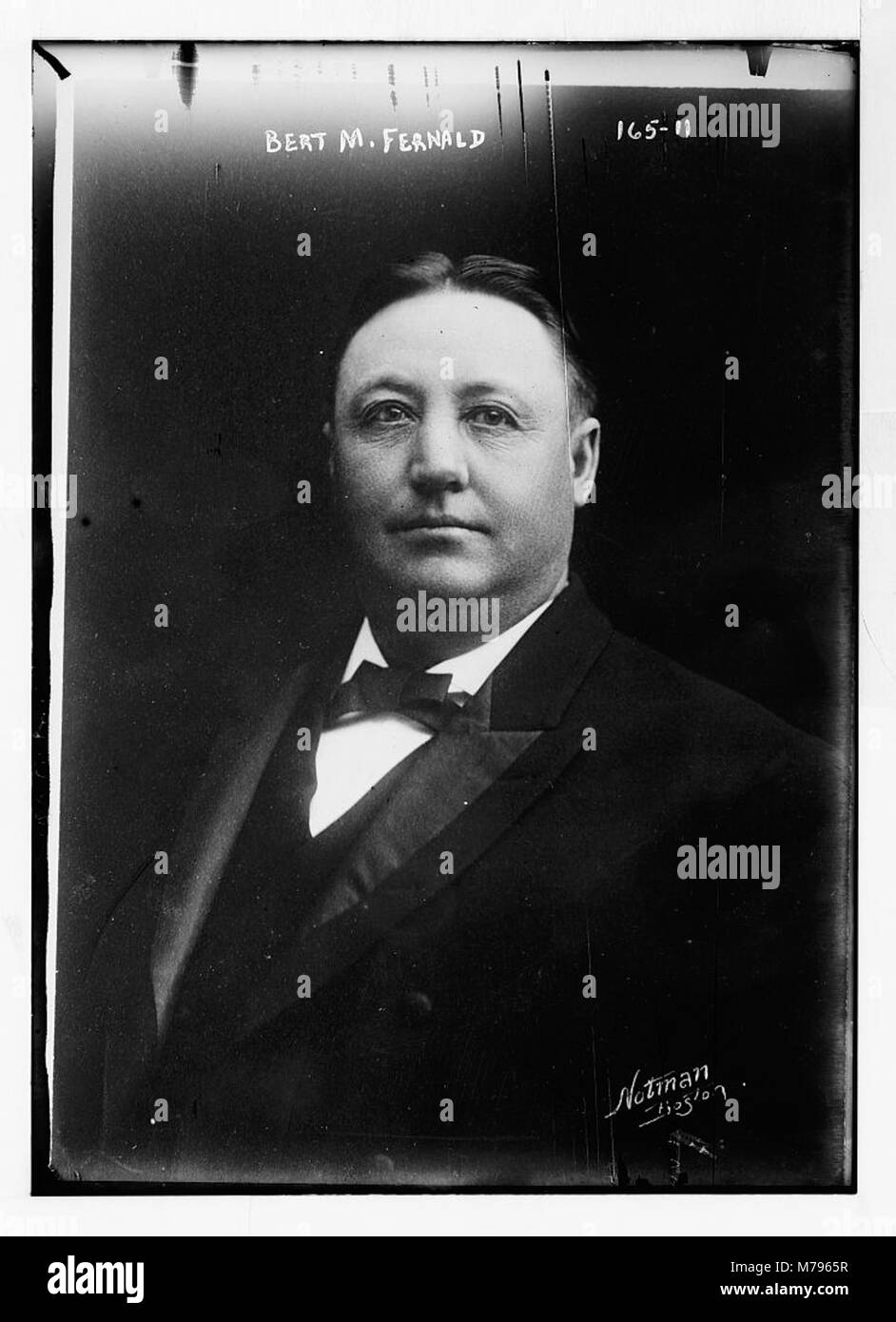 This portrait bust of Bert M. Fernald, created by renowned photographer ...