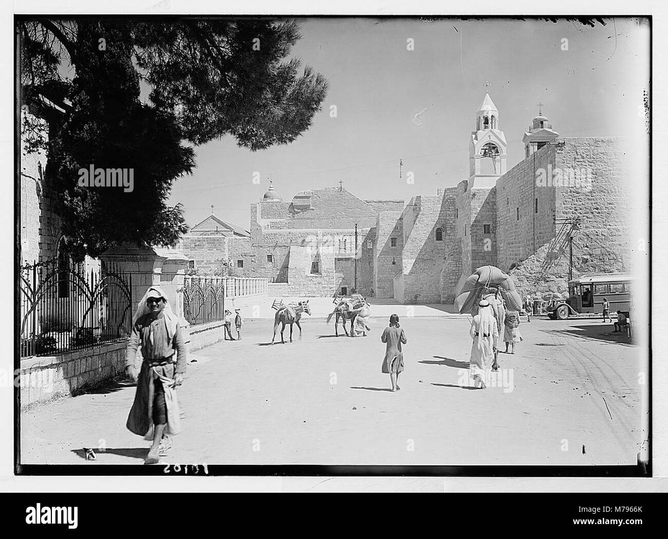 The Church of the Nativity in Bethlehem, located in Palestine, is a ...