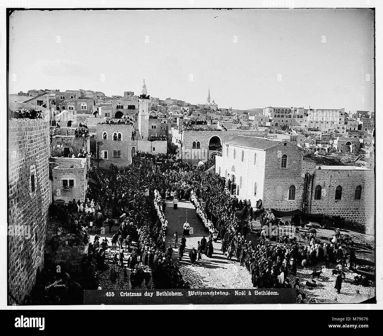 Bethlehem (Beit-Lahm) and surroundings. Christmas day LOC matpc.06766 ...