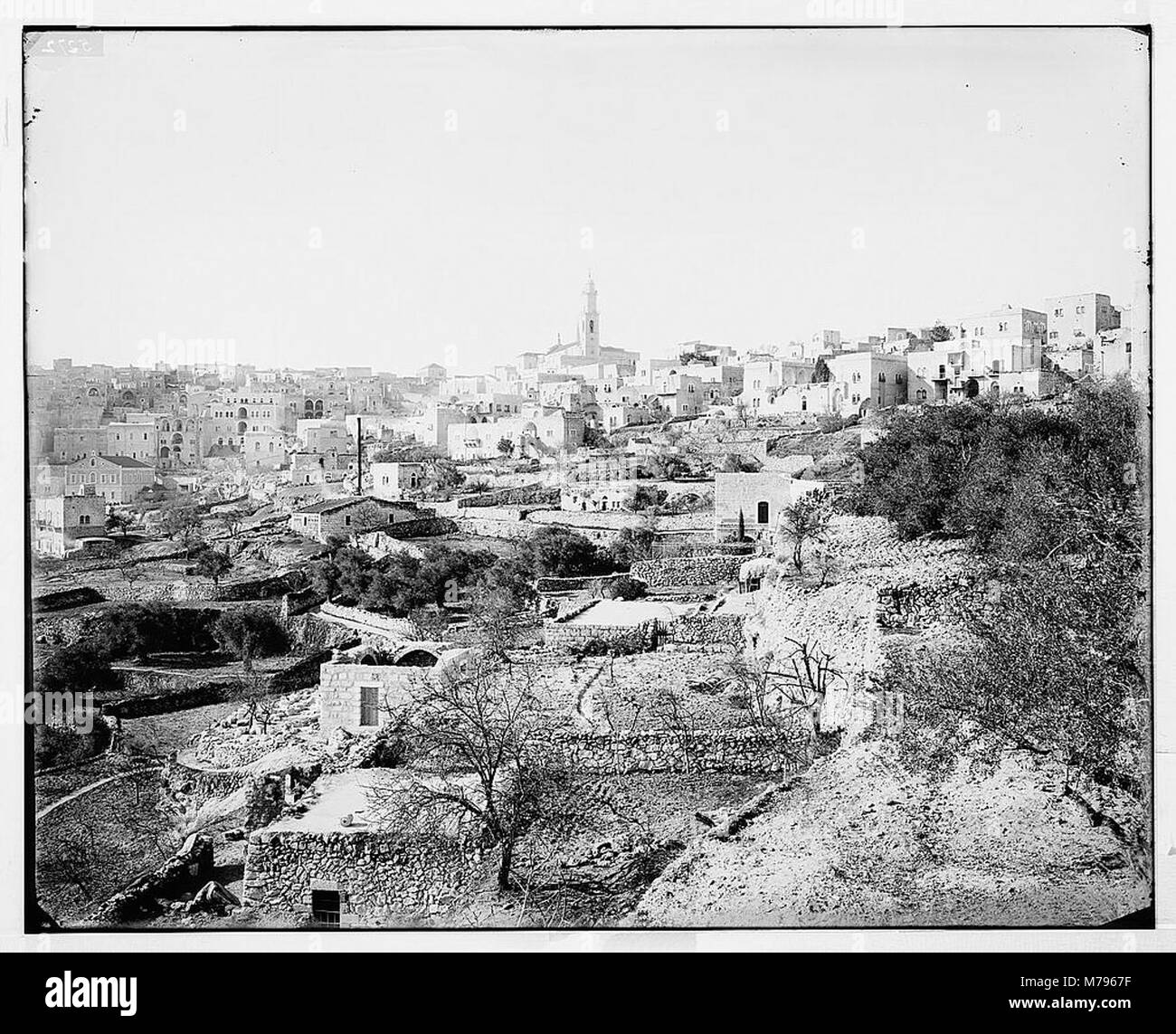 Bethlehem skyline Black and White Stock Photos & Images - Alamy