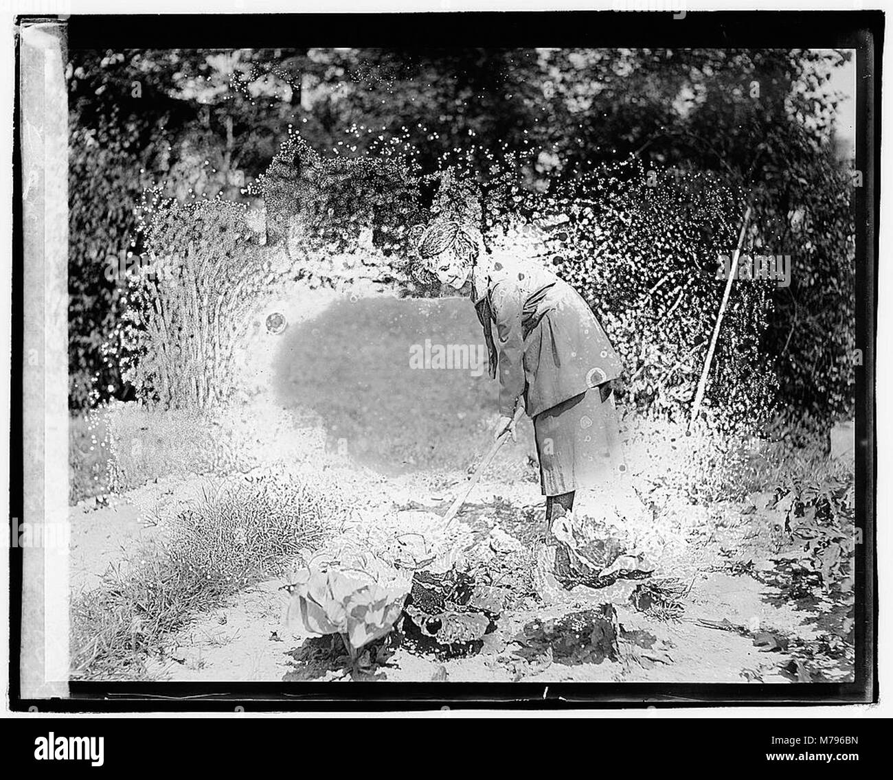A portrait of Betty Baker, a notable individual captured in an early ...