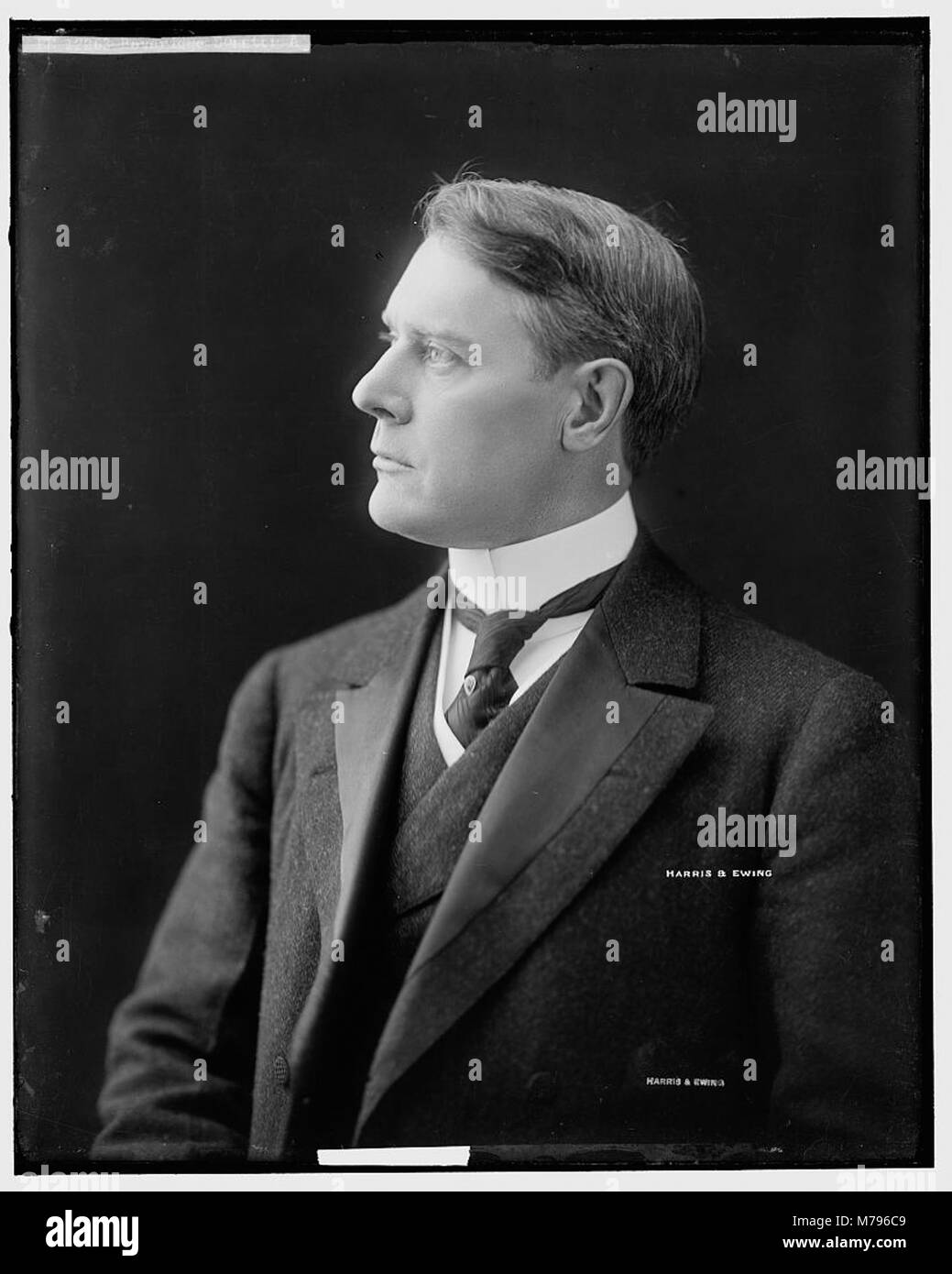 This photograph features Albert Beveridge, a prominent U.S. Senator ...