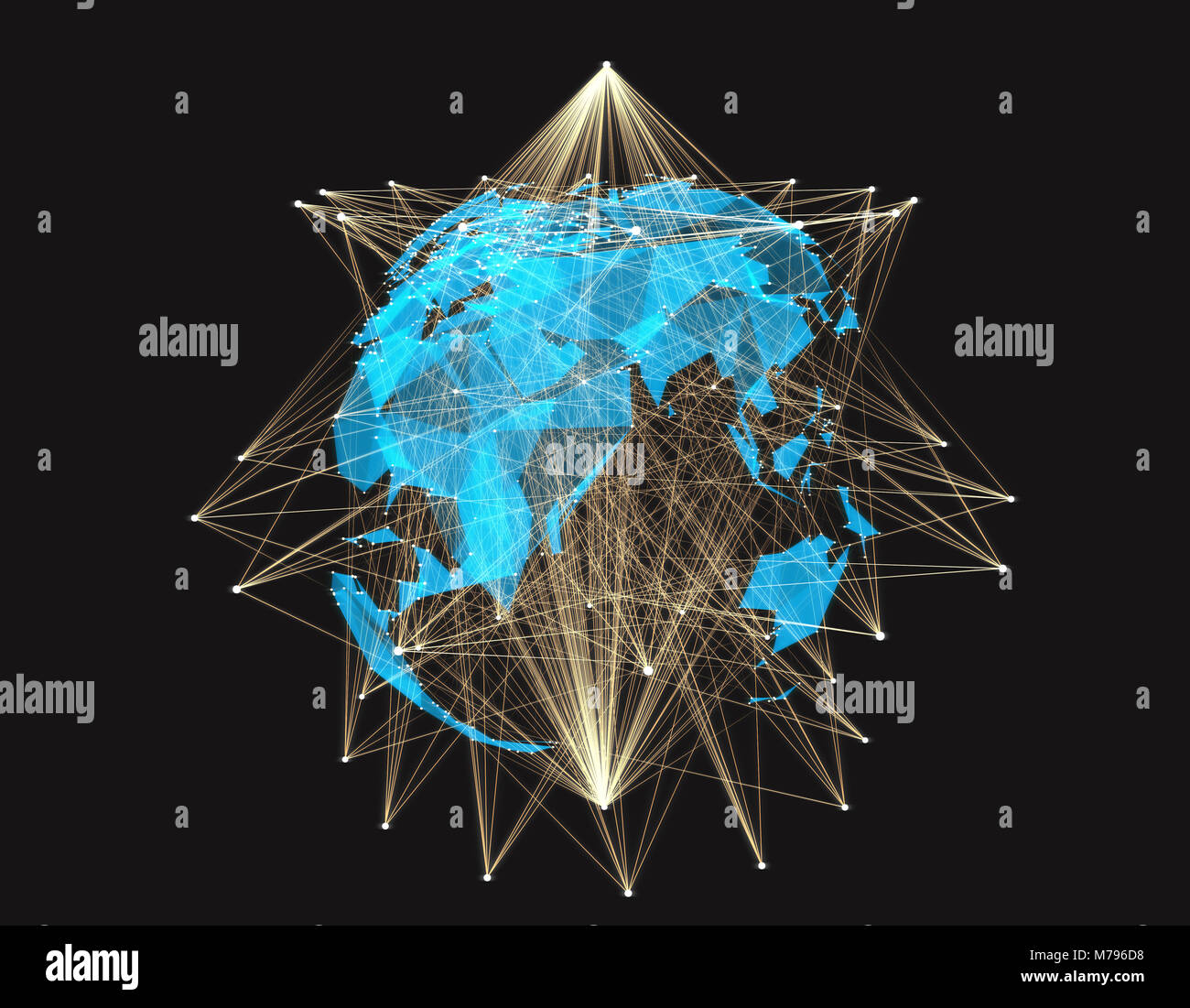 Future Earth Network Technology, Network Connection, Future Times Stock ...