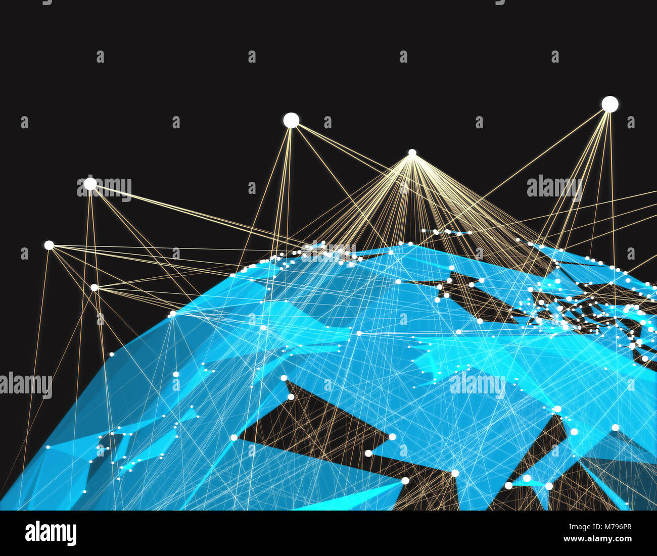 Future Earth Network Technology, Network Connection, Future Times Stock ...