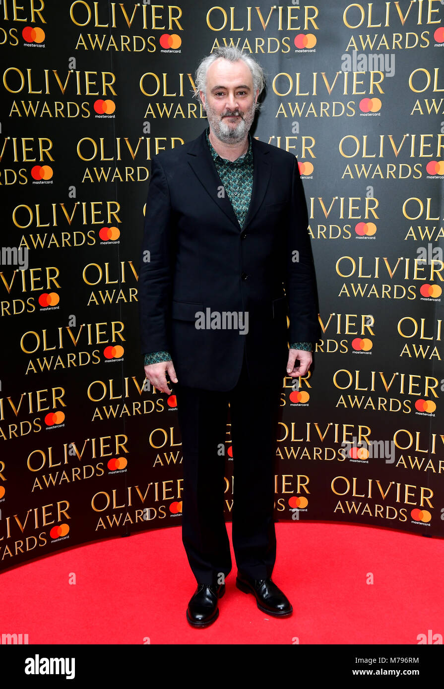 John Hodgkinson attending the The Olivier Awards with Mastercard ...