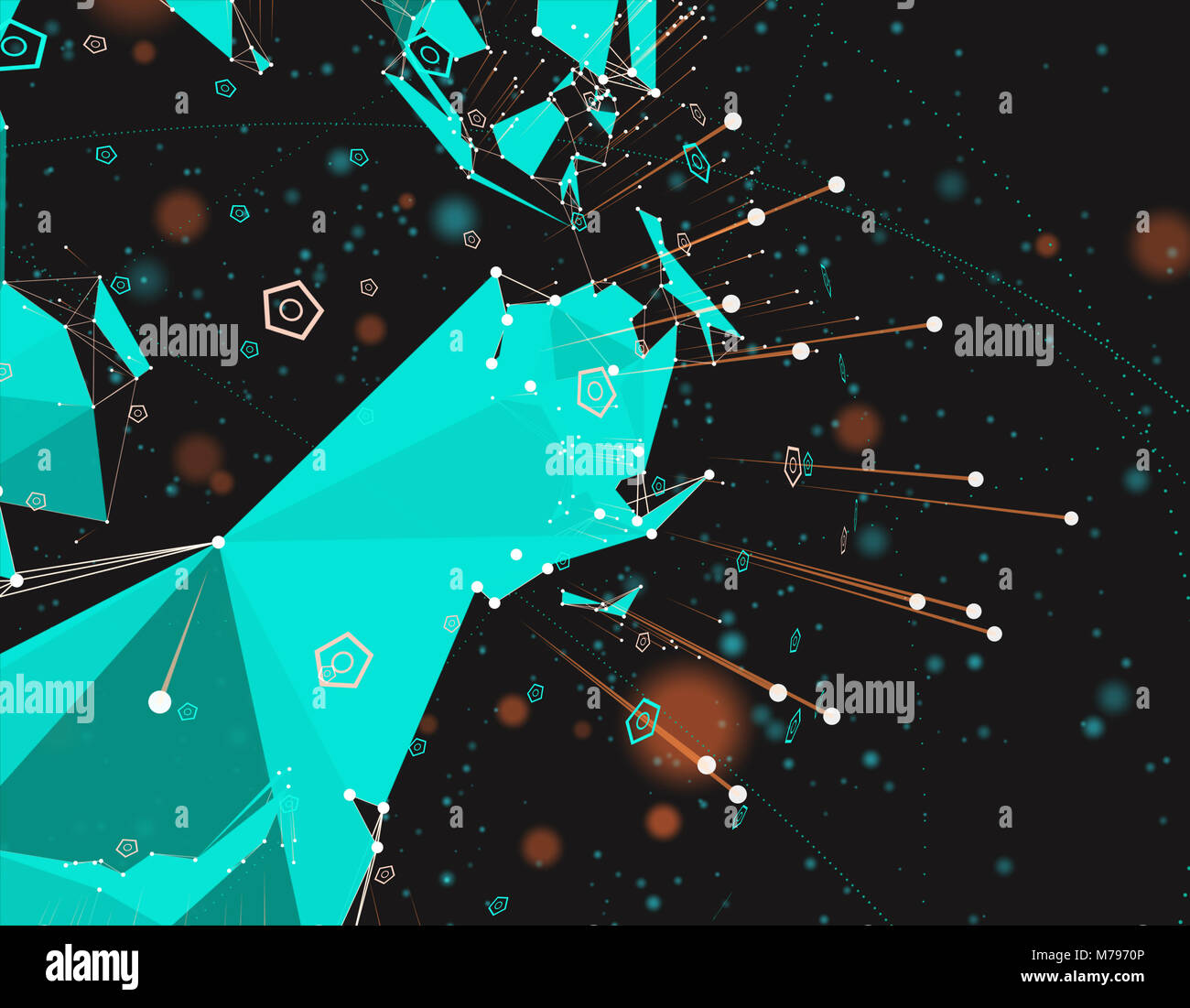 Future Earth Network Technology, Network Connection, Future Times Stock ...
