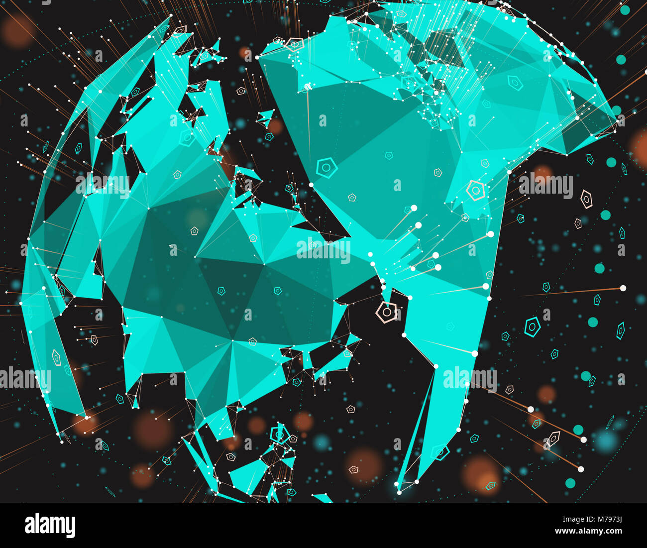 Future Earth Network Technology, Network Connection, Future Times Stock ...