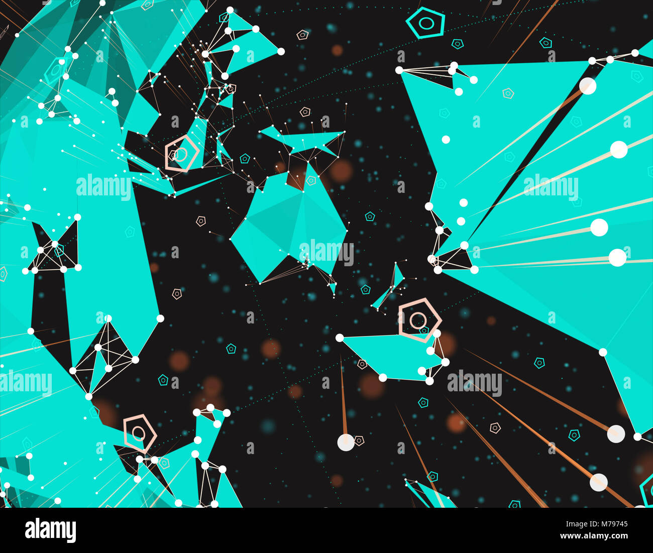Future Earth Network Technology, Network Connection, Future Times Stock ...
