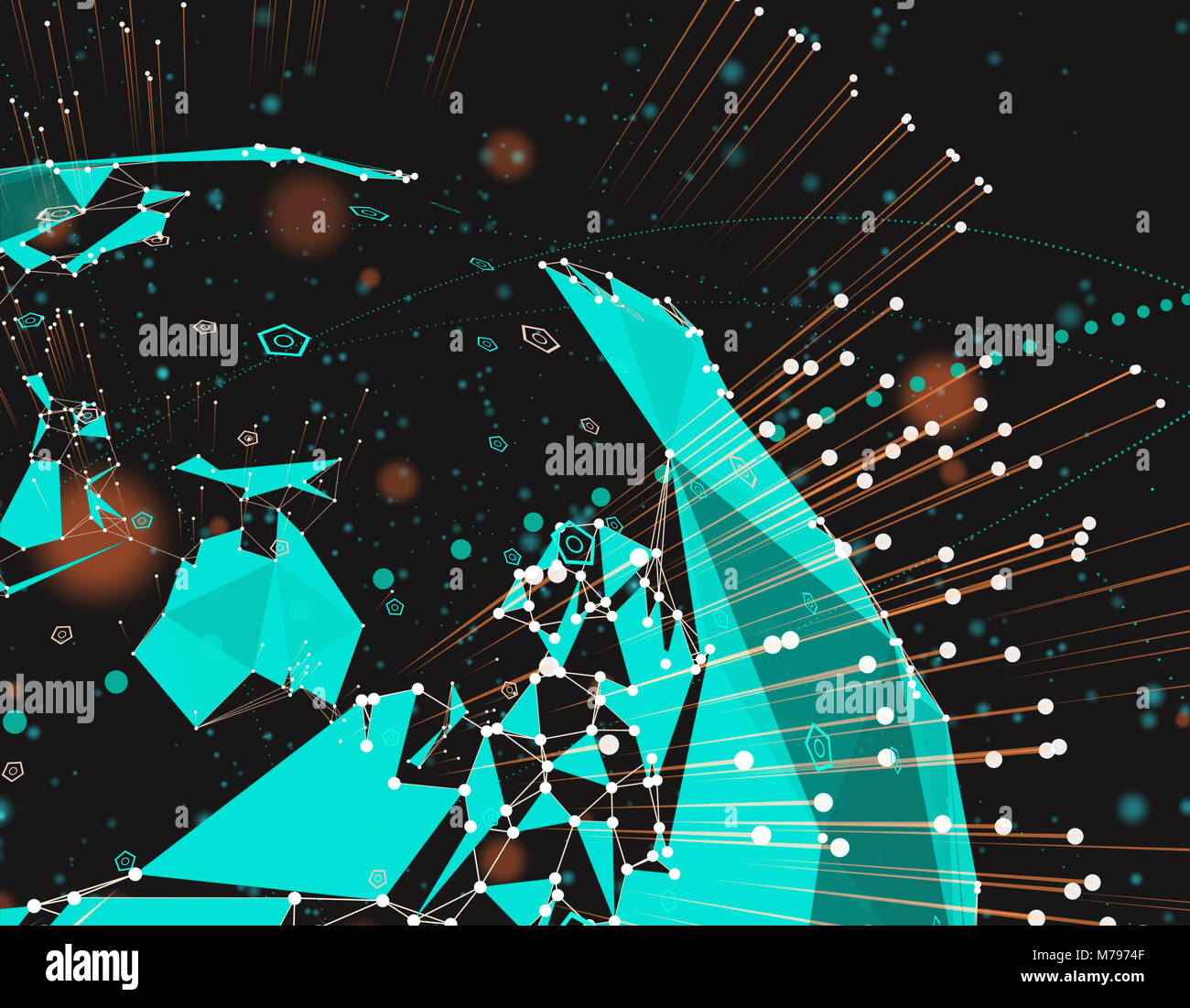 Future Earth Network Technology, Network Connection, Future Times Stock ...