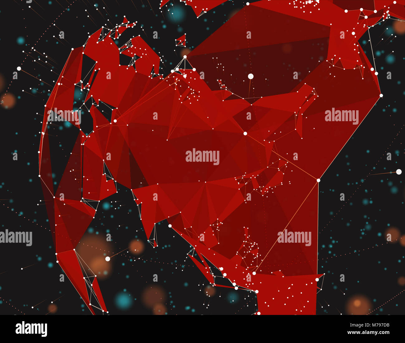 Future Earth Network Technology, Network Connection, Future Times Stock ...