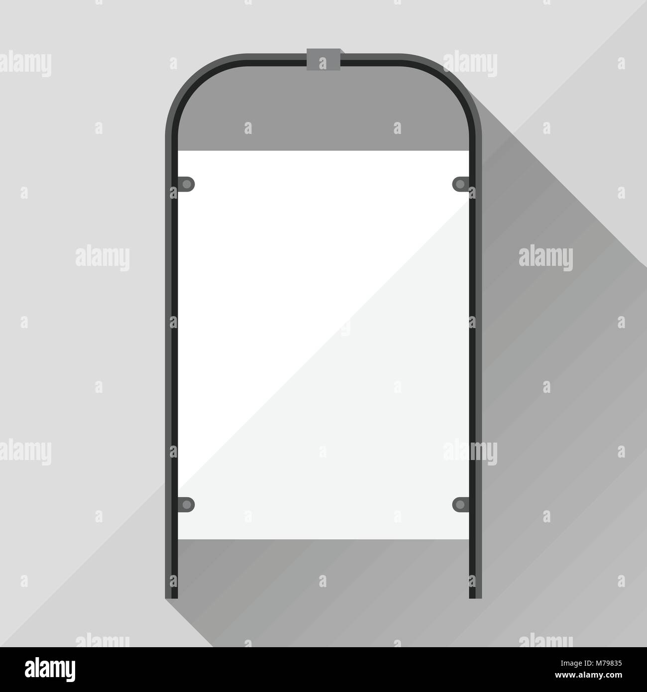 Template of advertising stand Stock Vector Image & Art - Alamy