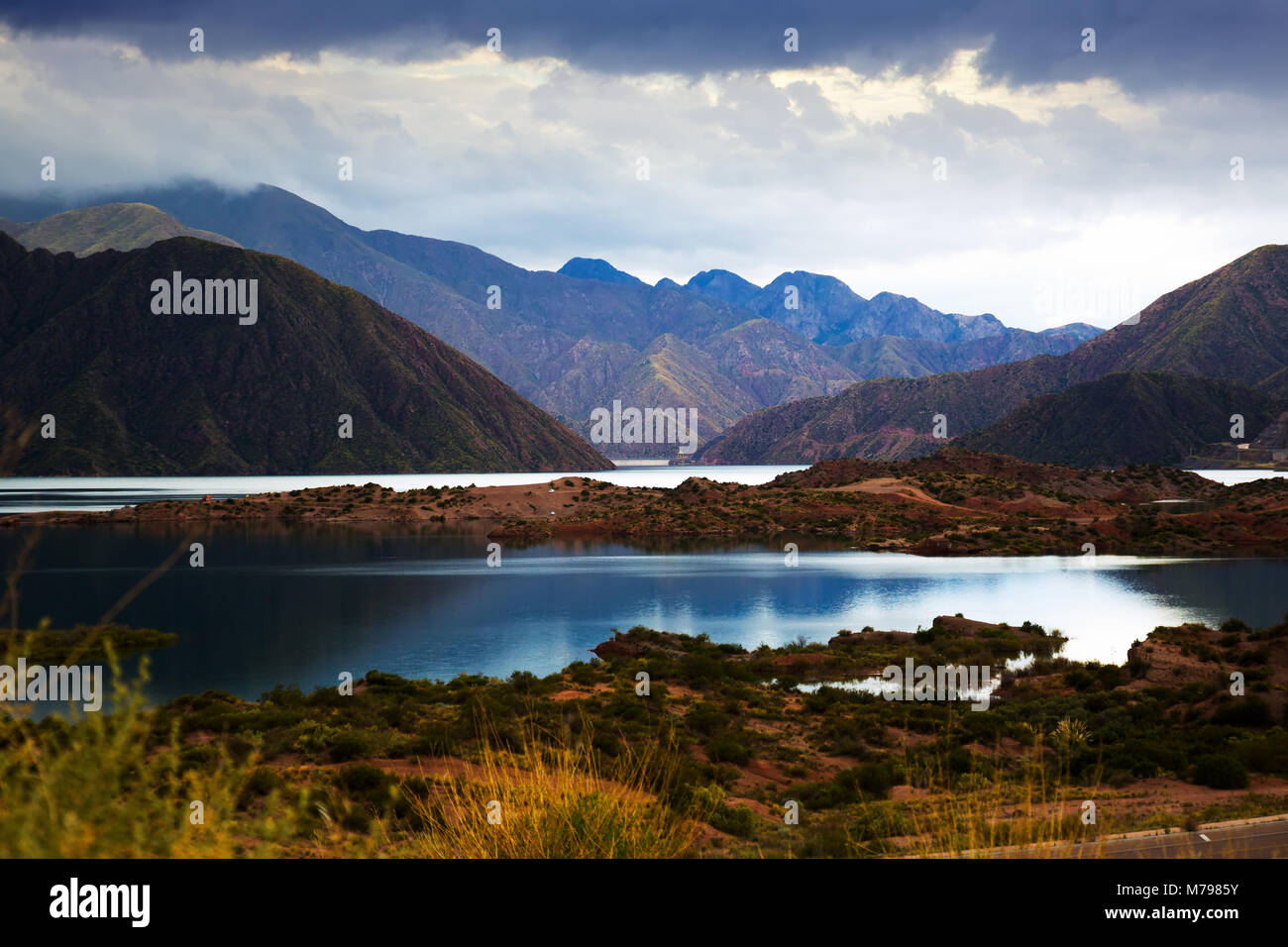 Potrerillos lake hi-res stock photography and images - Alamy