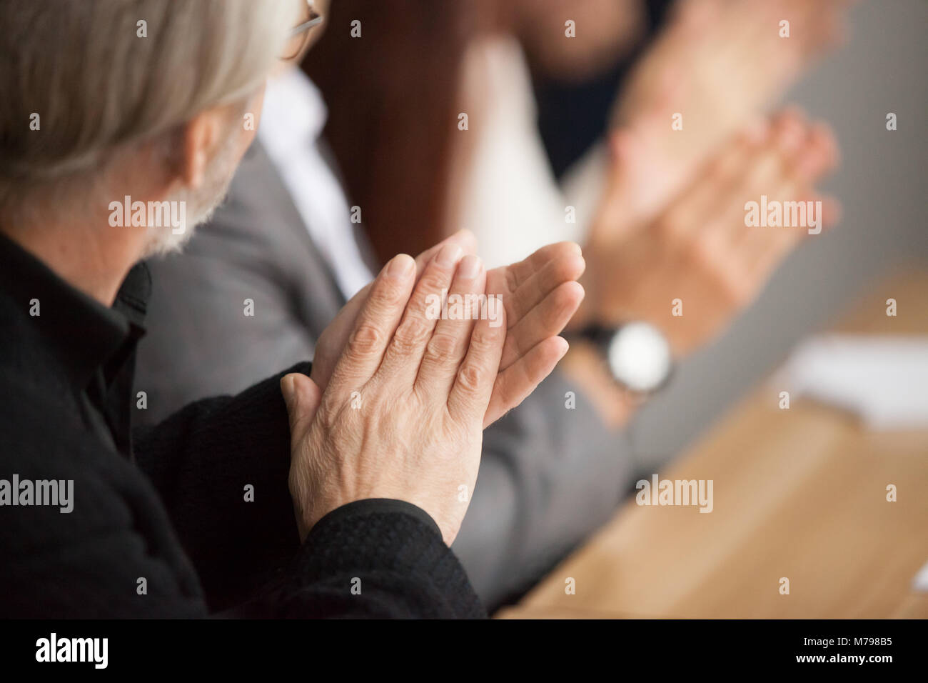 Audience Clapping And Cheering High Resolution Stock Photography and ...