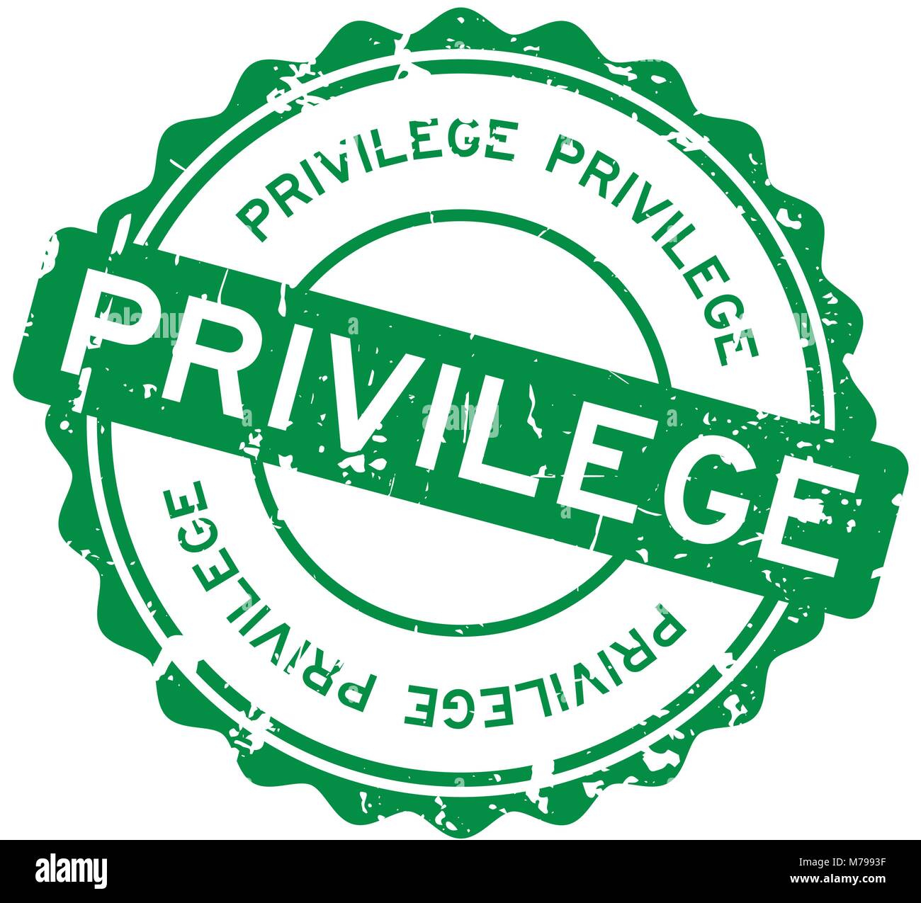 Grunge green privilege round rubber seal stamp on white background Stock Vector Image & Art - Alamy