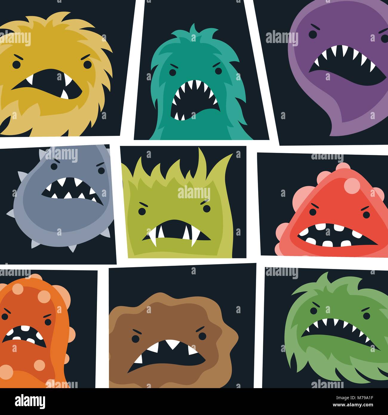 Mutant flu Stock Vector Images - Alamy